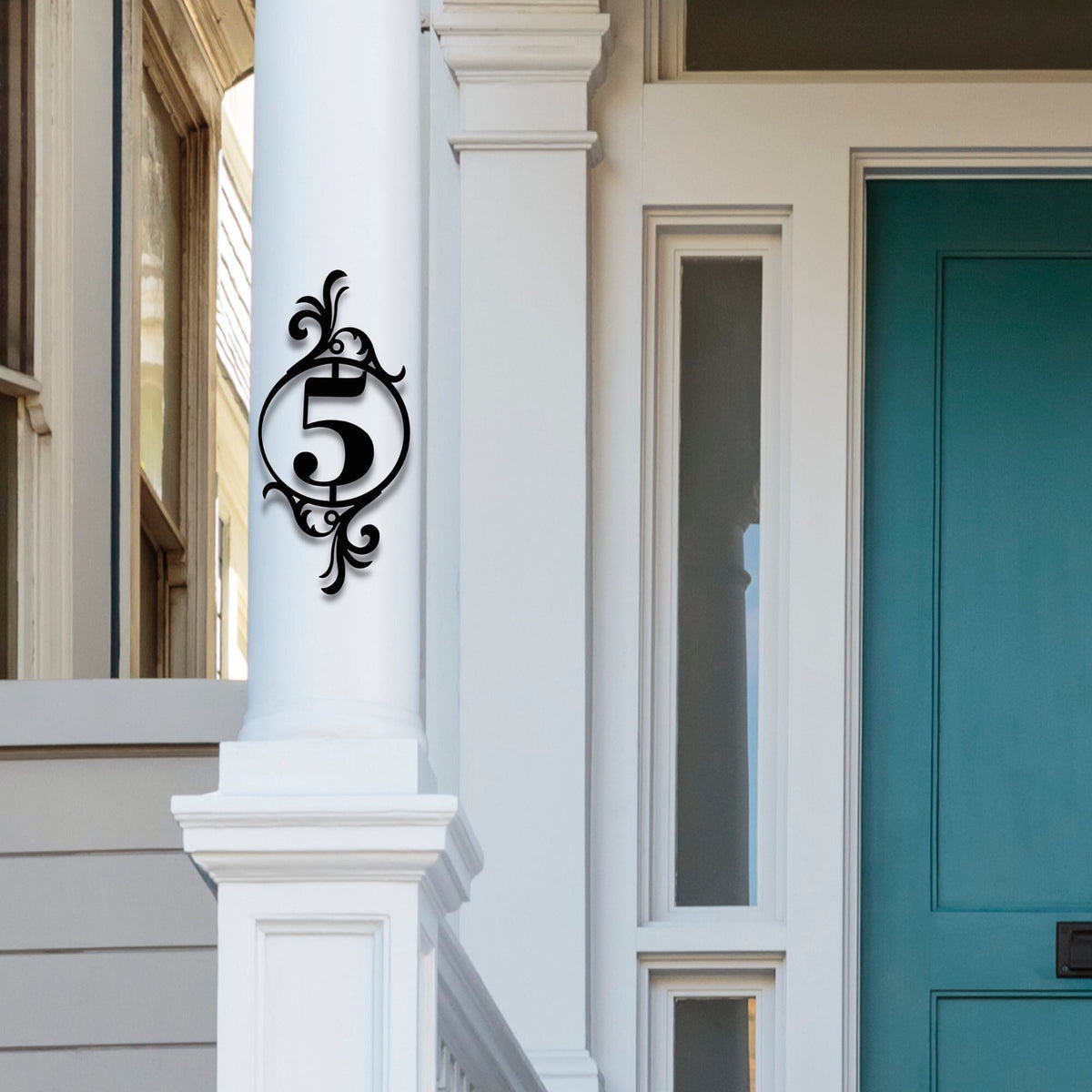 Monogram Style Custom Address Signs - CCR Custom Metals, LLC